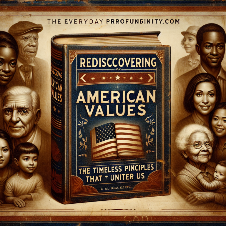 Rediscovering American Values: The Timeless Principles That Unite Us ...